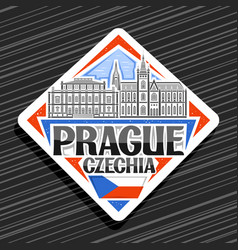 Logo for prague Royalty Free Vector Image - VectorStock