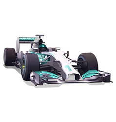 Cartoon formula one Royalty Free Vector Image - VectorStock