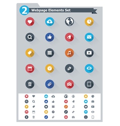 Web icons 7 Royalty Free Vector Image - VectorStock