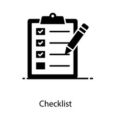 Checklist Royalty Free Vector Image - VectorStock