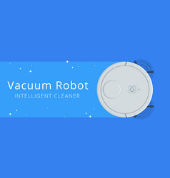 Vacuum cleaners electric robot and dust hoovers Vector Image