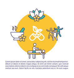 Tcm traditional chinese medicine icons Royalty Free Vector