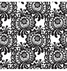 Lace fabric seamless pattern Royalty Free Vector Image
