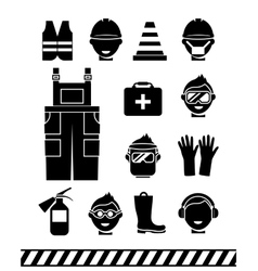 Protective Equipment Infographics Royalty Free Vector Image
