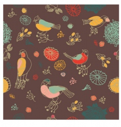 Bird garden Royalty Free Vector Image - VectorStock