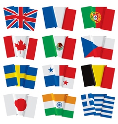 World flag icons Royalty Free Vector Image - VectorStock