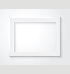 White frame Royalty Free Vector Image - VectorStock
