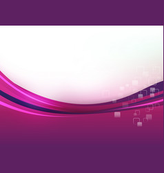 Abstract pink background with simply curve Vector Image