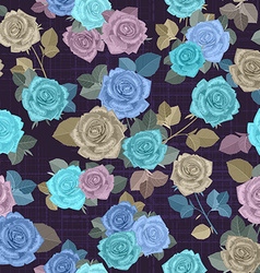 Seamless texture of blossom cherry Royalty Free Vector Image