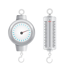 Spring balance Royalty Free Vector Image - VectorStock