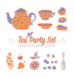 Tea Time Doodle Clip Art Royalty Free Vector Image