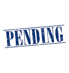 Pending Royalty Free Vector Image - VectorStock