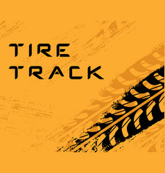 Realistic composition traces Royalty Free Vector Image