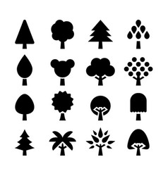 Tree background with a place Royalty Free Vector Image