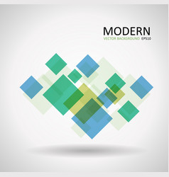 Abstract rectangles technology digital background Vector Image