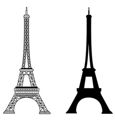 Eiffel tower Royalty Free Vector Image - VectorStock