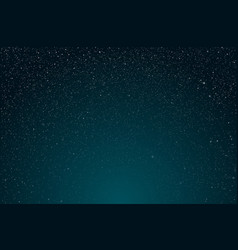 Starry sky shining stars dark sky telescope Vector Image