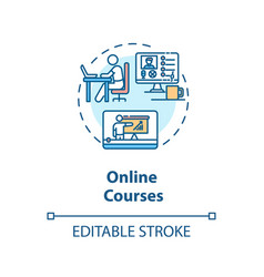 Learning icon online education training courses Vector Image
