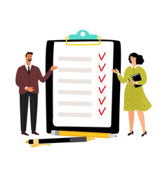 Checklist Royalty Free Vector Image - VectorStock