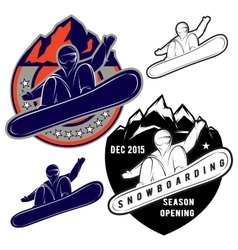 Snowboard 2 Royalty Free Vector Image - VectorStock