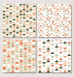 Modern abstract seamless triangle pattern Vector Image