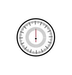 Speed meter book logo Royalty Free Vector Image