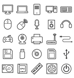 Computer icon Royalty Free Vector Image - VectorStock