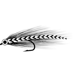 Dry fly Royalty Free Vector Image - VectorStock