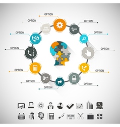 Infographic Royalty Free Vector Image - VectorStock