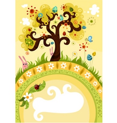 Farm card Royalty Free Vector Image - VectorStock