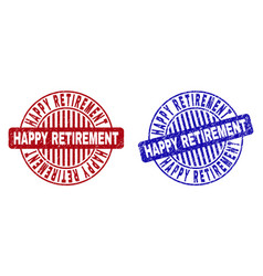 Retirement Rubber Stamp Royalty Free Vector Image