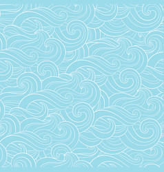 Abstract cartoon blue white background wallpaper Vector Image