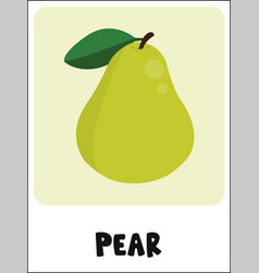 Mango flashcard Royalty Free Vector Image - VectorStock