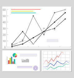 Business infographics template Royalty Free Vector Image