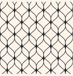 Vertical thin wavy lines seamless pattern subtle Vector Image