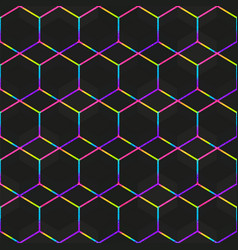 Polygon multicolor background Royalty Free Vector Image
