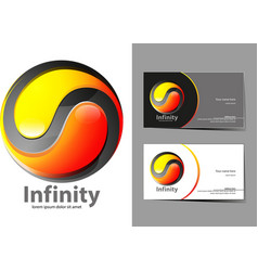Infinity design icon Royalty Free Vector Image