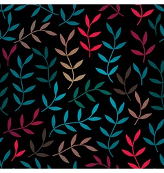 Leaf background round pattern with leaf Royalty Free Vector