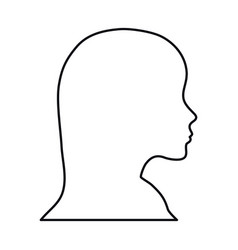 Human head icon Royalty Free Vector Image - VectorStock