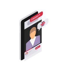 Learning language concept Royalty Free Vector Image