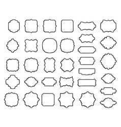 Vintage frames set - vintage frames clipart bundle