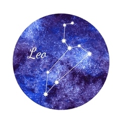 Cute little boy as leo astrological sign Vector Image