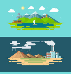 Ecosystem Royalty Free Vector Image - VectorStock