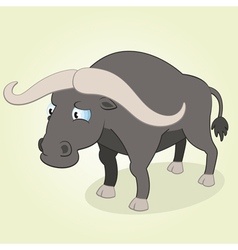 Happy cartoon bul Royalty Free Vector Image - VectorStock