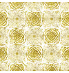 Seamless gold abstract geometric pattern Vector Image