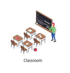 Classroom Isometric Vector Images (over 2,900)