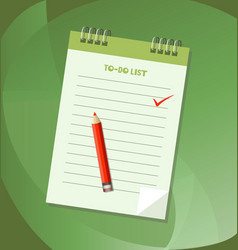 To do list or planning icon concept Royalty Free Vector