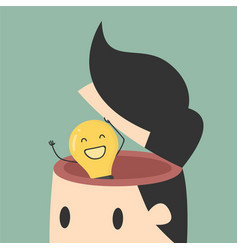 Idea concept Royalty Free Vector Image - VectorStock