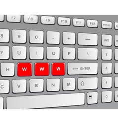 Keyboard keys Royalty Free Vector Image - VectorStock