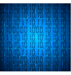 Technology Concept Hex Code Digital Background Vector Image